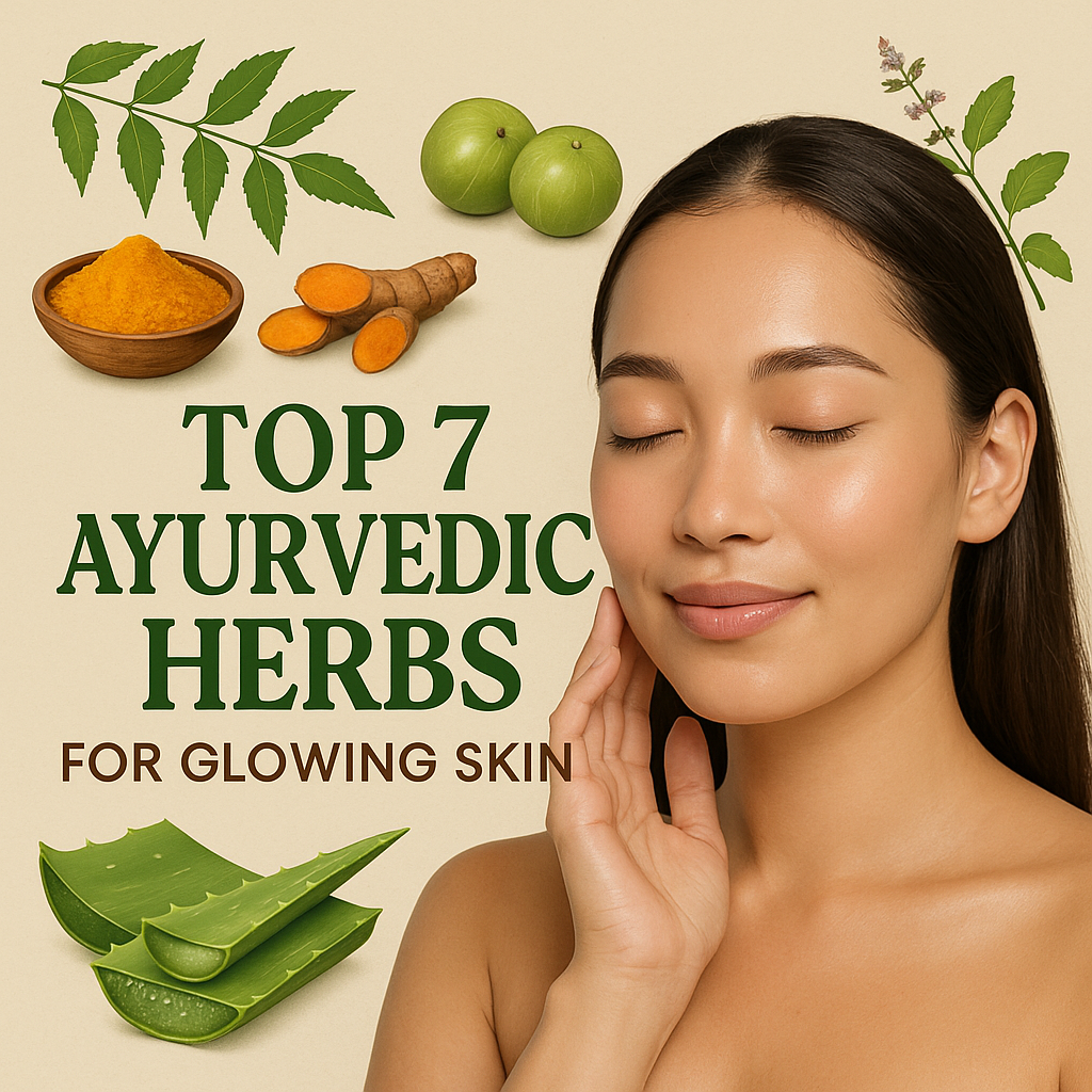Top 7 Ayurvedic Herbs for Glowing Skin